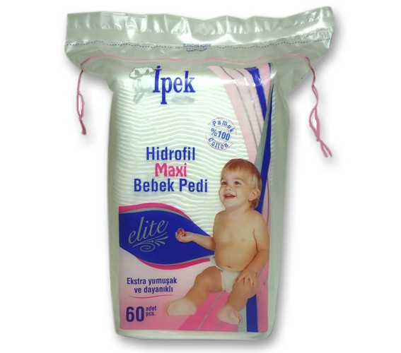 İpek Hidrofil Maxİ Bebek Pedi (60 adet) - Bulut Bebek
